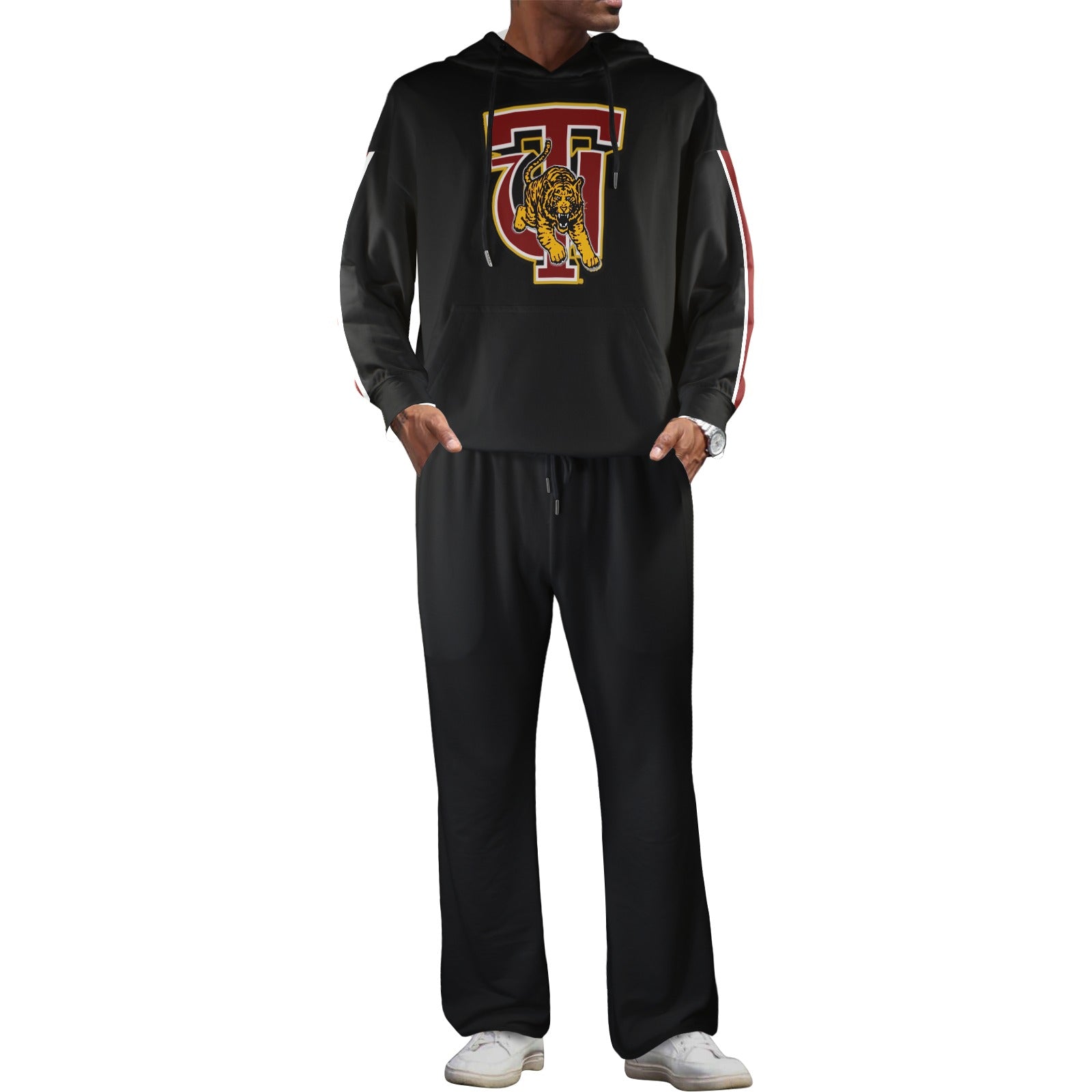 Tuskegee Two Piece Track Suit - Blk UT – Custom Made Revolution Apparel